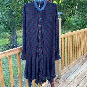 Free People | Dresses | Free People Tattered Hem Dress Jacket | Poshmark